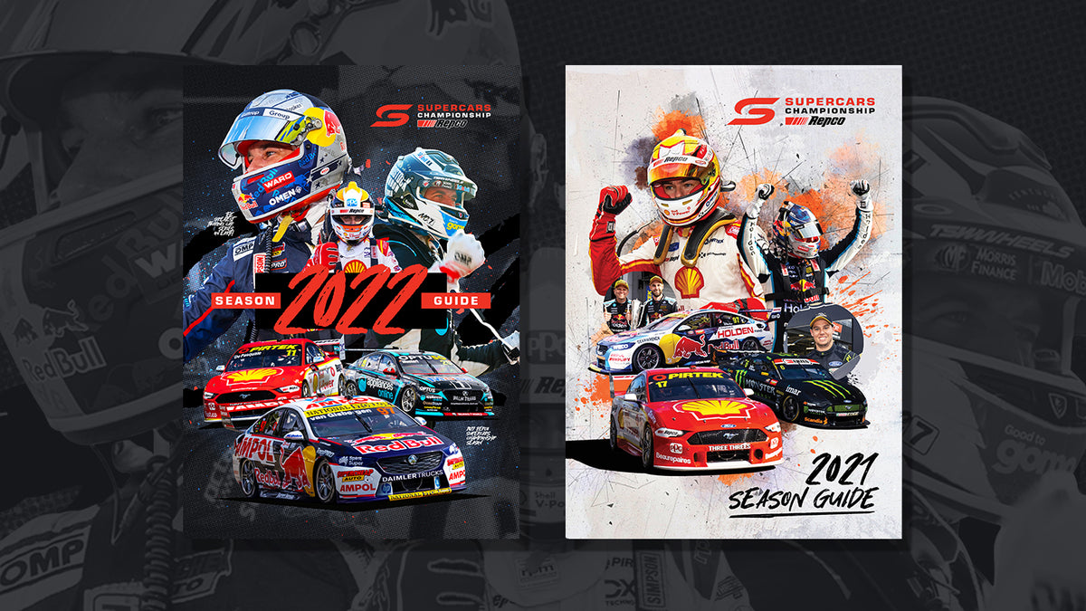 Repco Supercars Championship Season Guide Cover Designs – Tristan ...